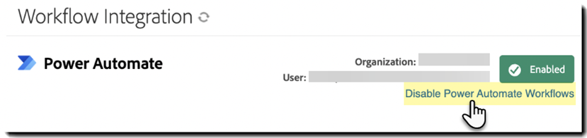 Enable and configure Adobe Acrobat Sign Workflow Automation integrated with Microsoft Power Automate